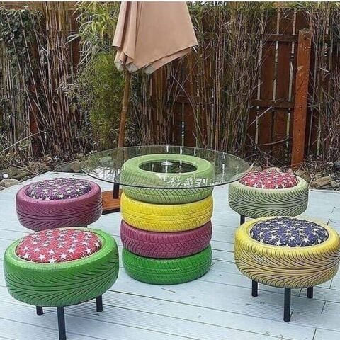 TE SORPRENDERÁ LAS COSAS QUE PUEDES HACER CON NEUMÁTICOS RECICLADOS ...