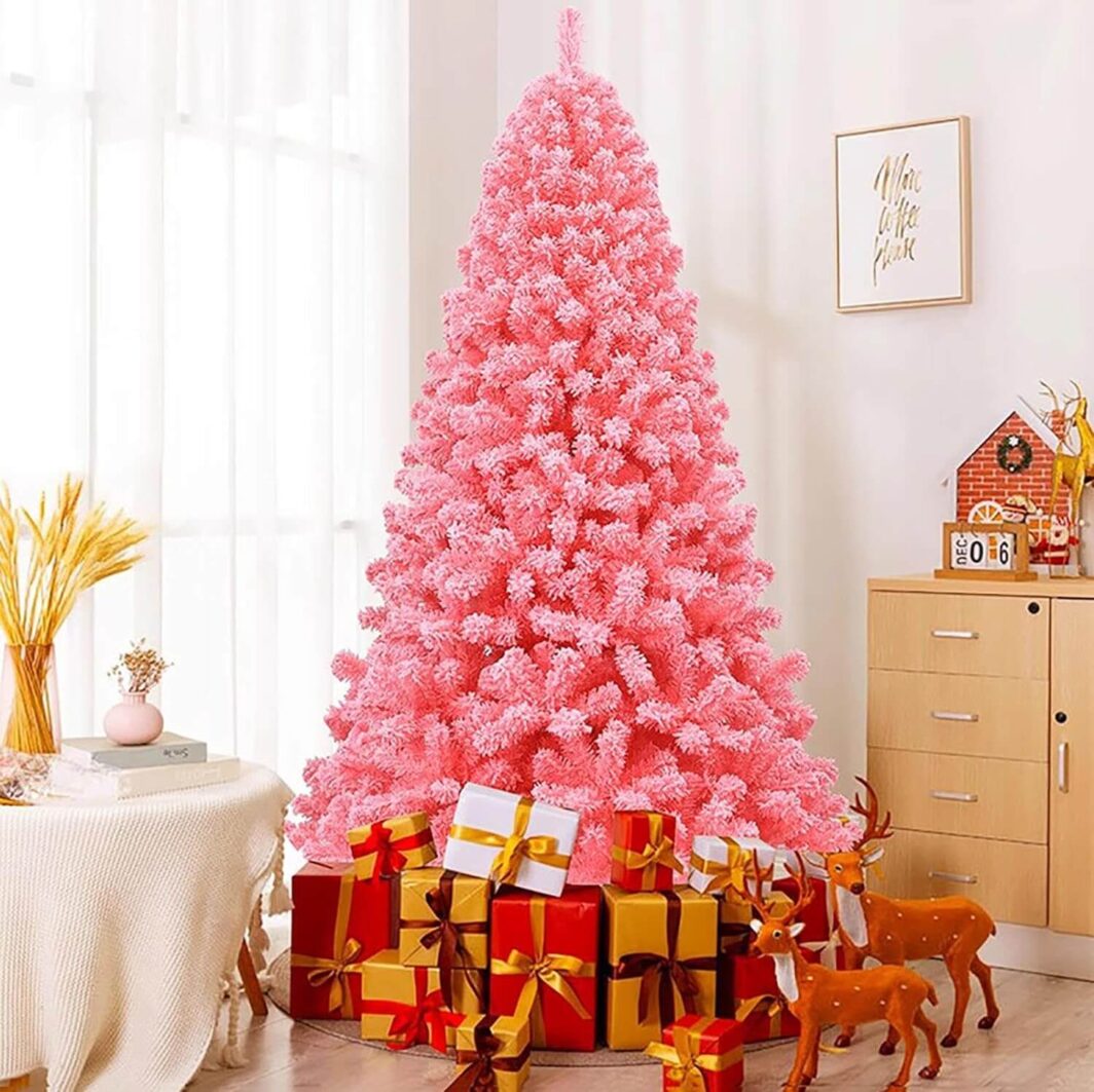 ¡Son Preciosos Los Árboles De Navidad En Color Rosa! Aquí 15 Ideas ...