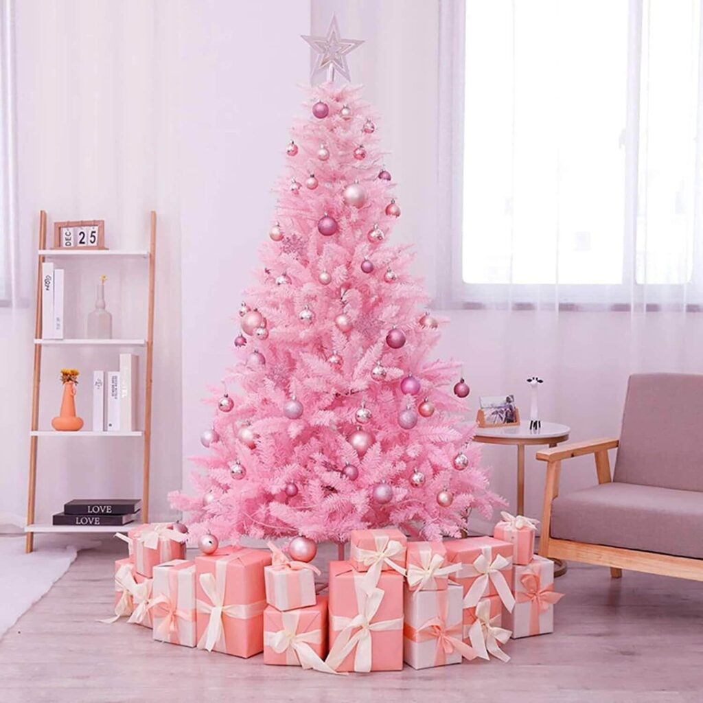 ¡Son Preciosos Los Árboles De Navidad En Color Rosa! Aquí 15 Ideas ...