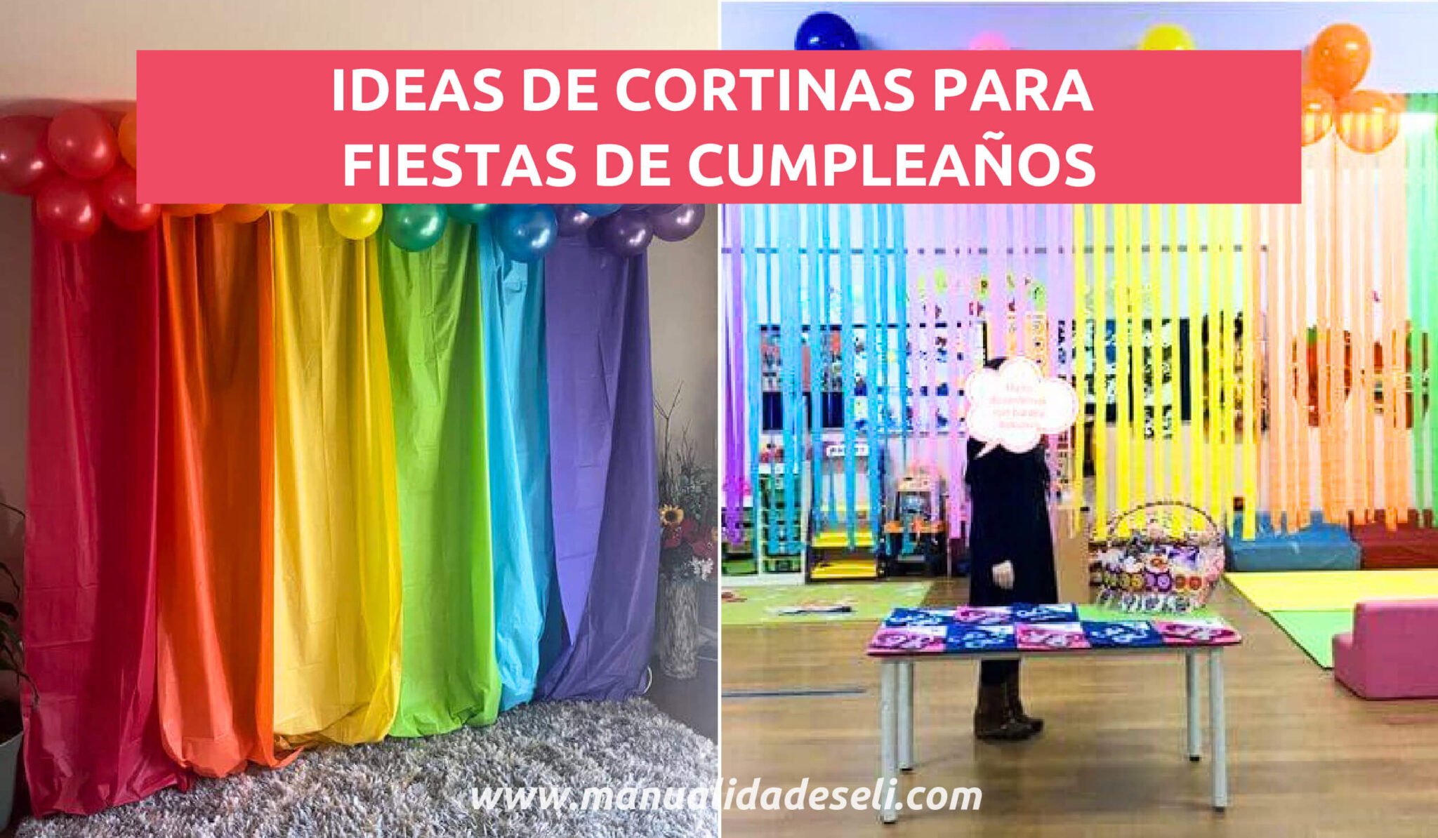 Ideas De Cortinas Para Fiestas Infantiles Que Necesitas | Manualidades eli
