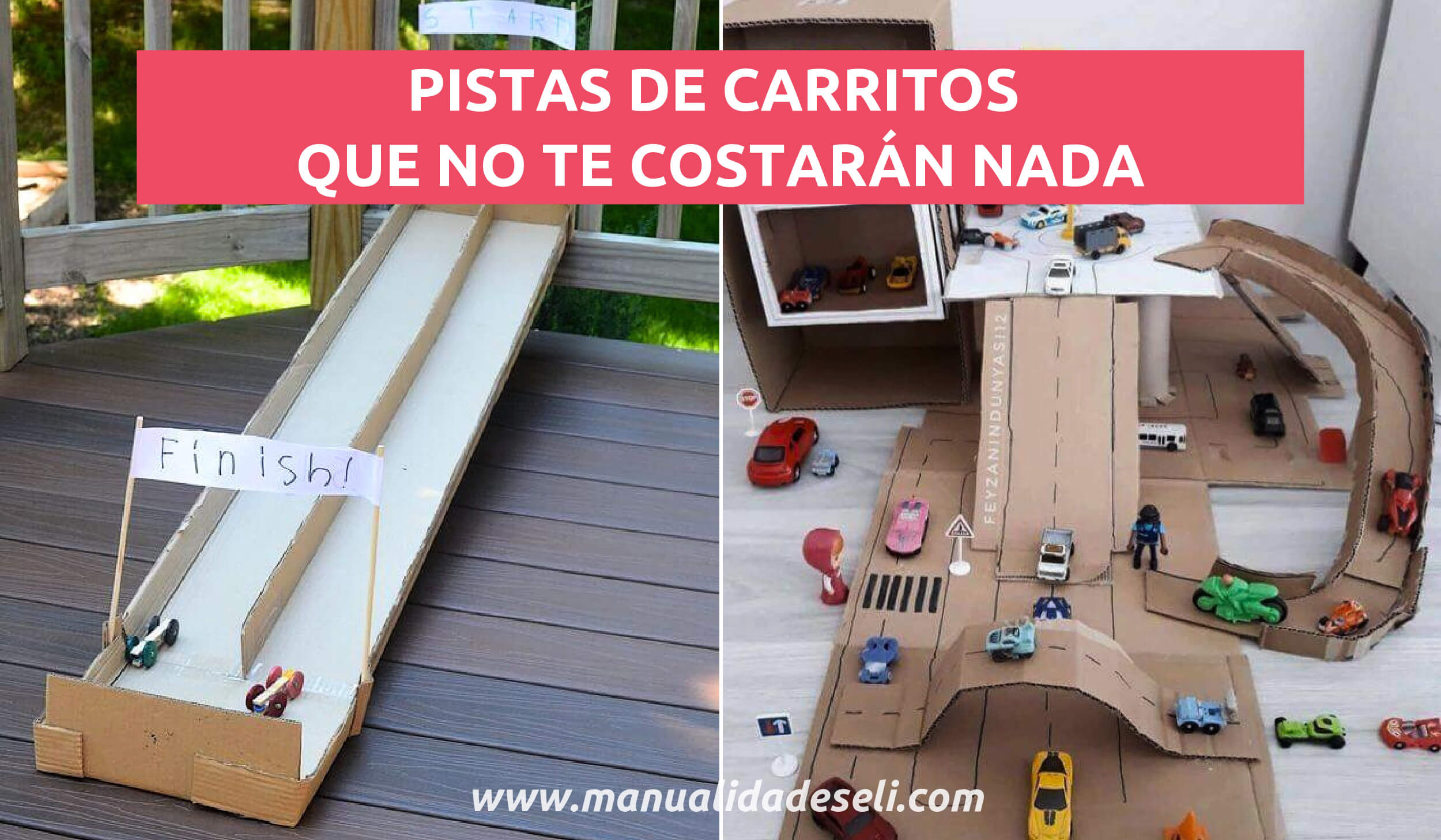 PISTAS DE CARRITOS PARA HACER EN CASA QUE NO TE COSTARÁN NADA ...