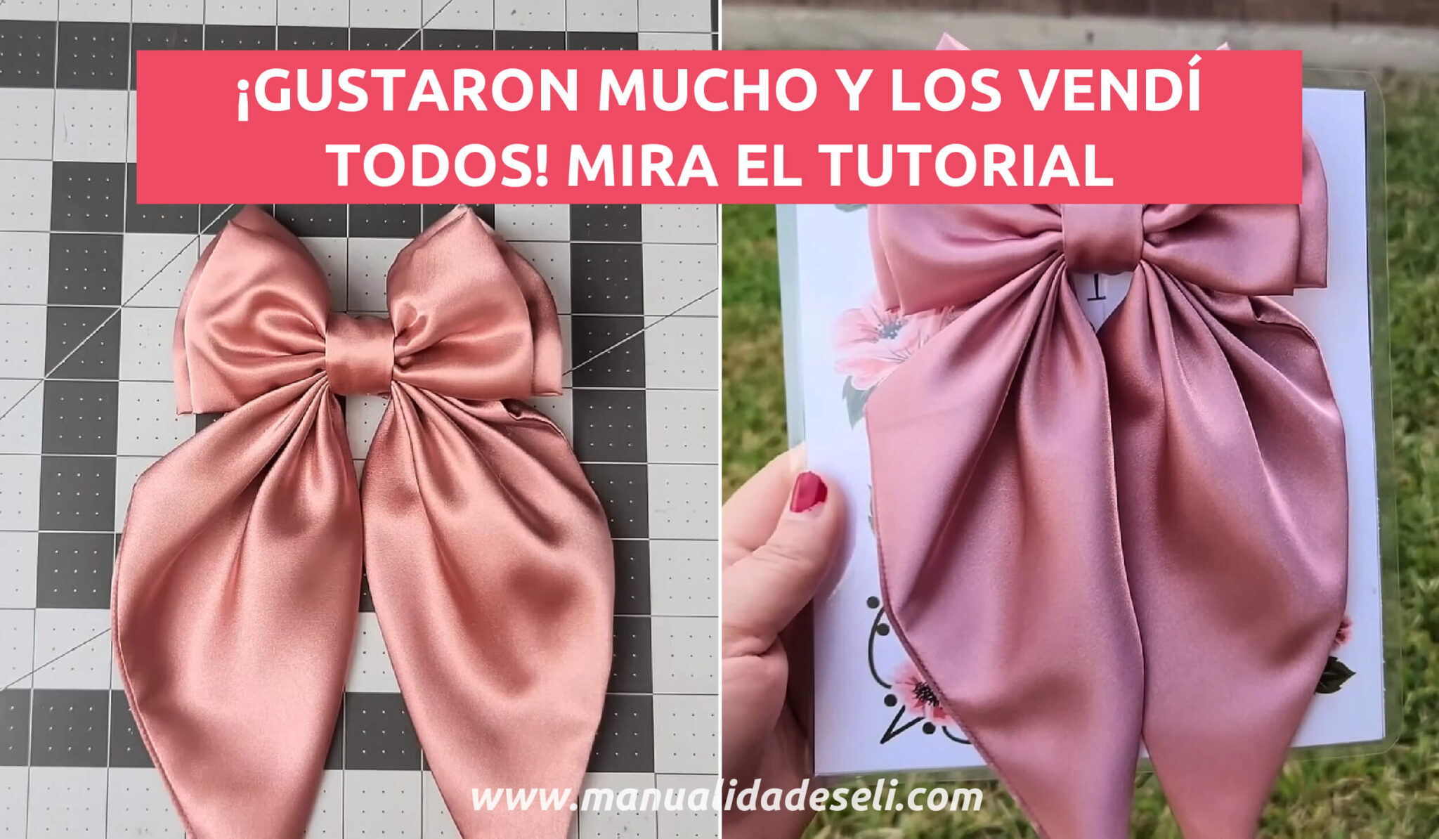 VENDÍ TODOS ESTOS MOÑOS COQUETTE PARA CHICAS. ¡AQUÍ EL TUTORIAL ...