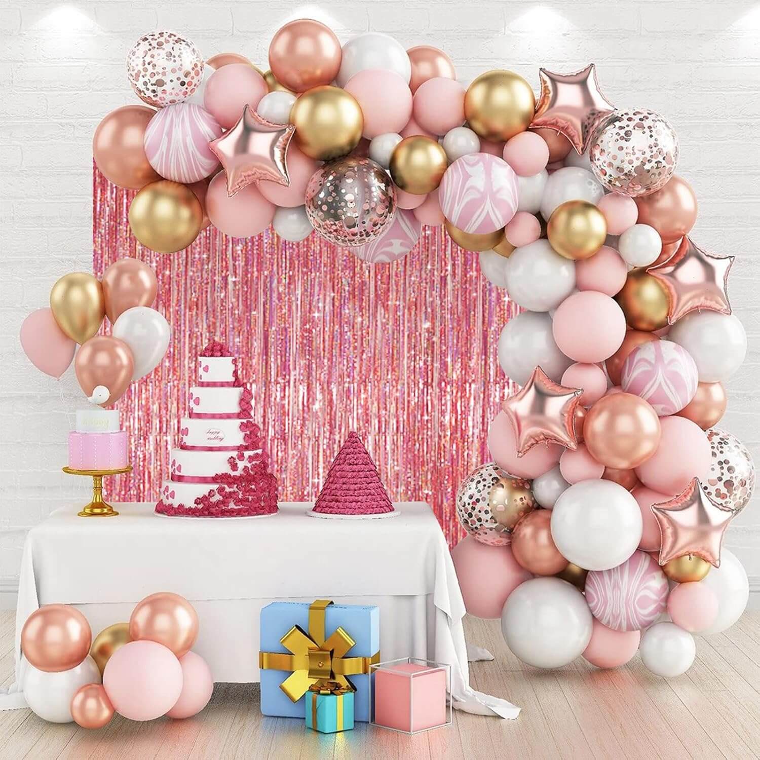 Decoración Con Globos Para 15 Años Que Amarás | Manualidades eli