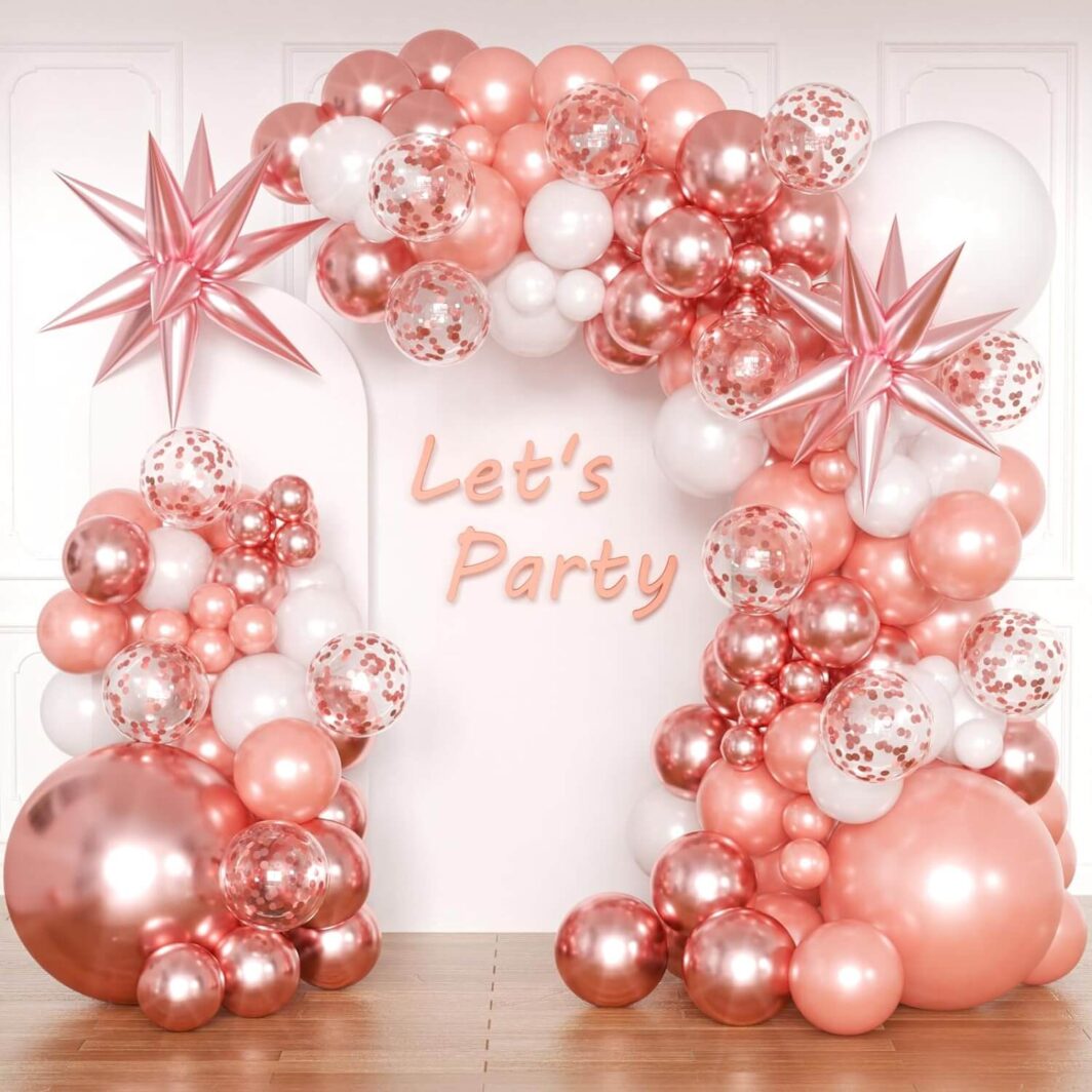 Decoración Con Globos Para 15 Años Que Amarás | Manualidades eli