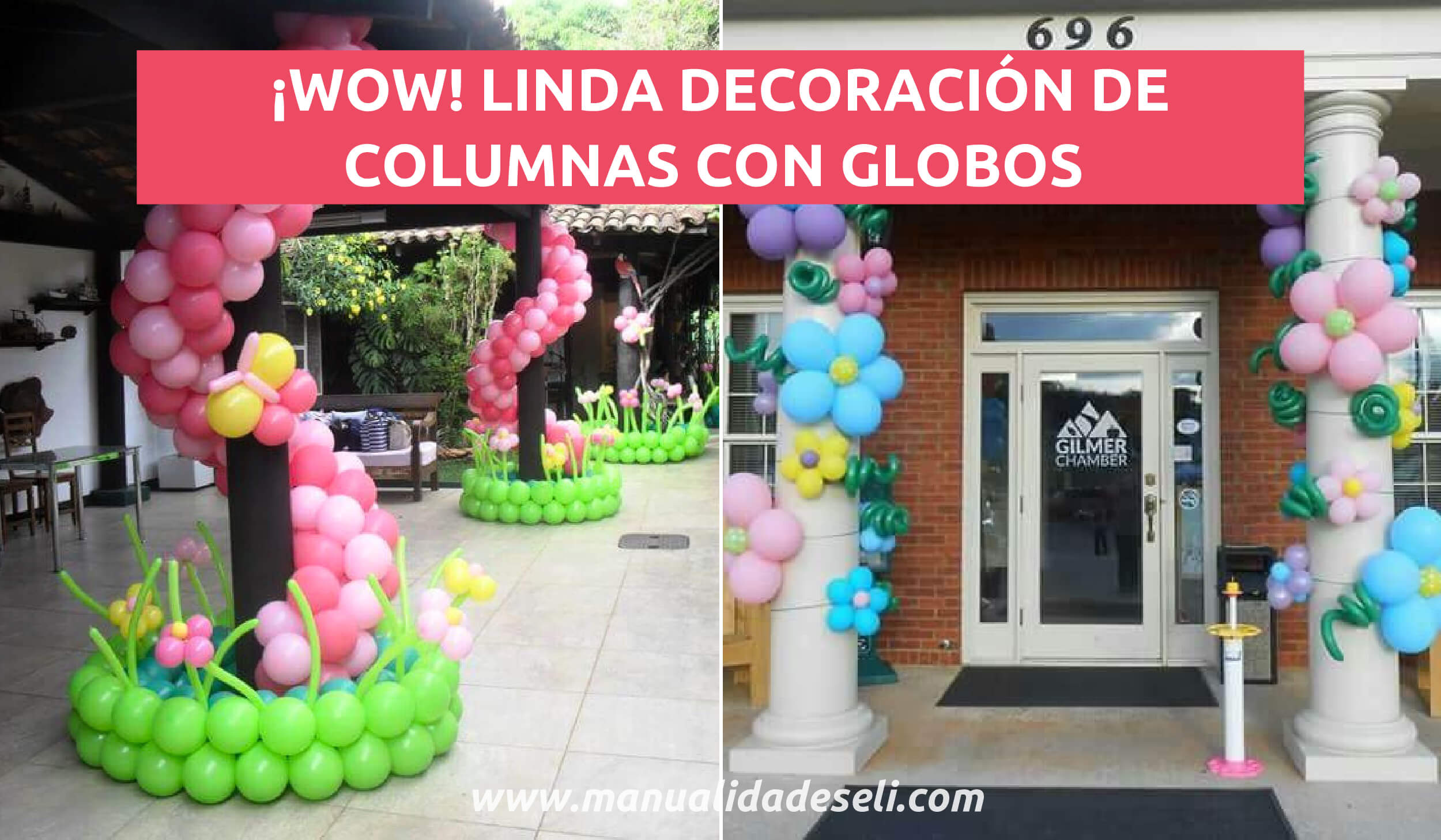 Ideas Para Decorar Columnas Con Globos En Fiestas Infantiles ...