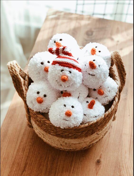 ¡WoW! Mujer Decoró Su Casa En Navidad Con Pompones De Lana ...