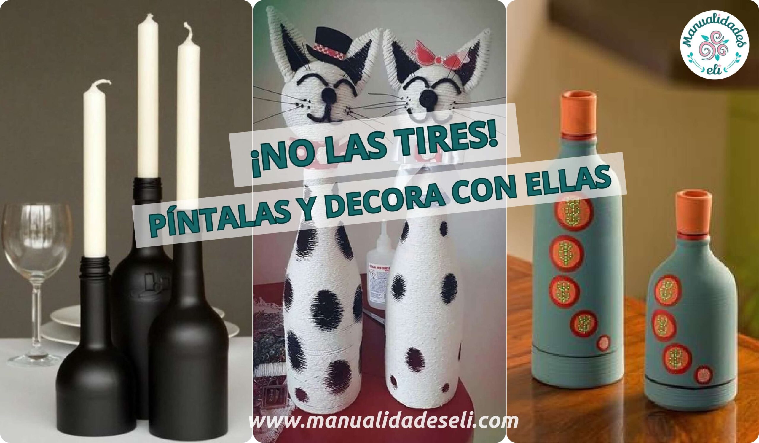 Ideas De Proyectos Con Botellas De Vidrio Recicladas