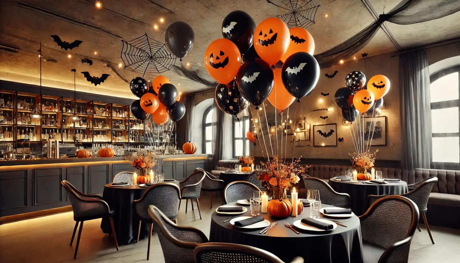 Decoraciones De Halloween Para Restaurantes Que Sorprenderán A Todos ...