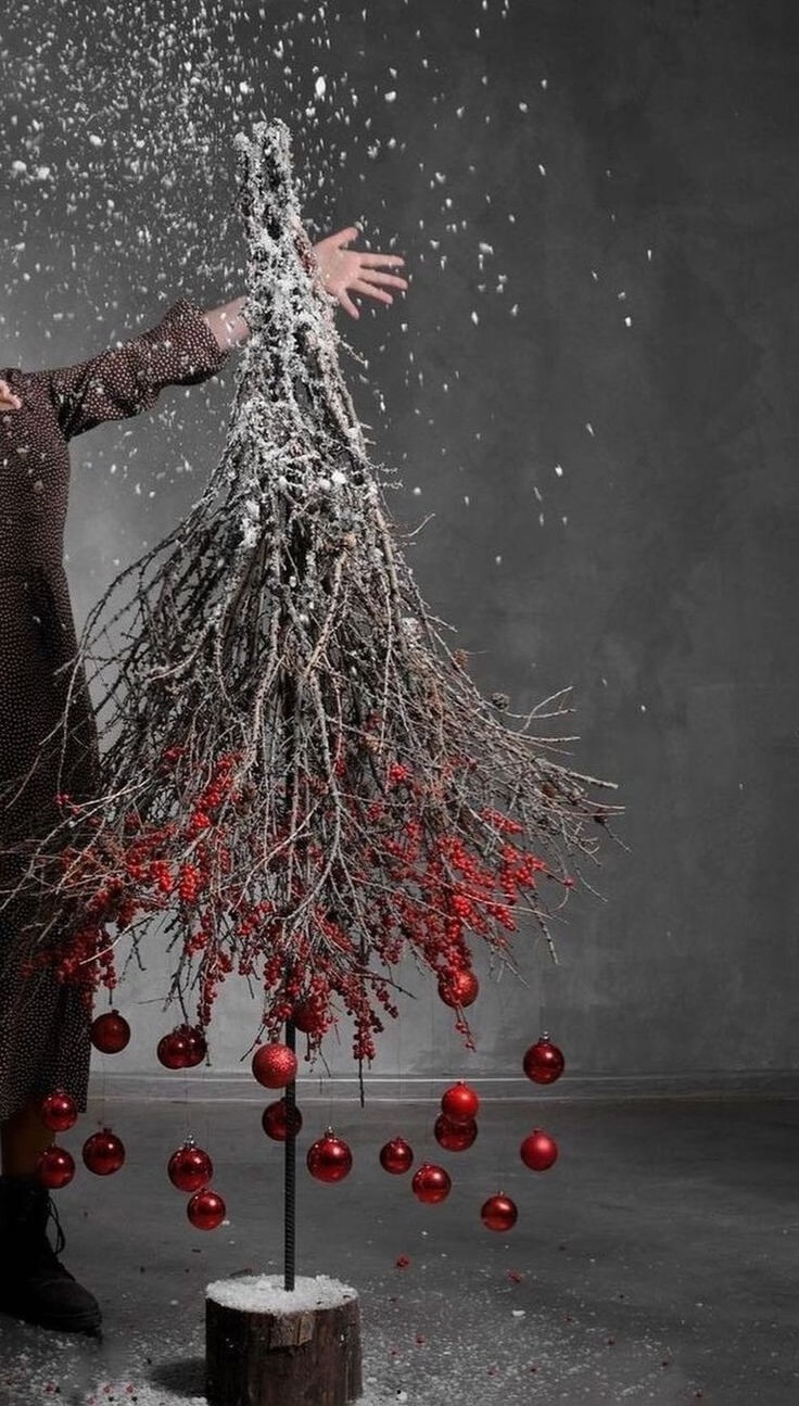 Ideas De Árbol De Navidad Con Ramas Secas Que No Puedes Perderte ...