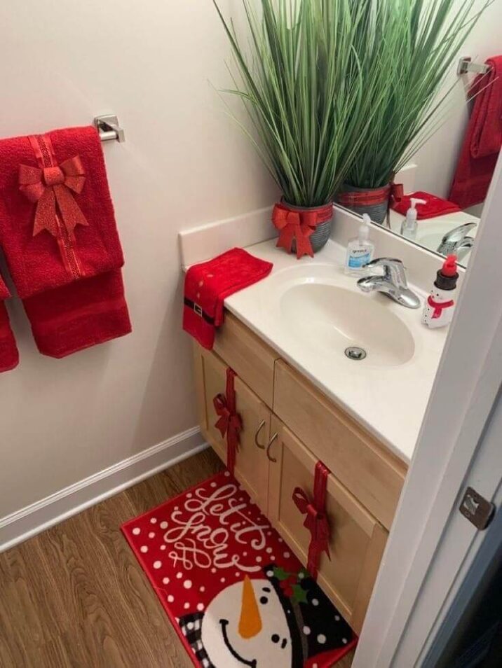 Ideas Para Decorar El Baño En Navidad Que Sorprenderán A Todos ...