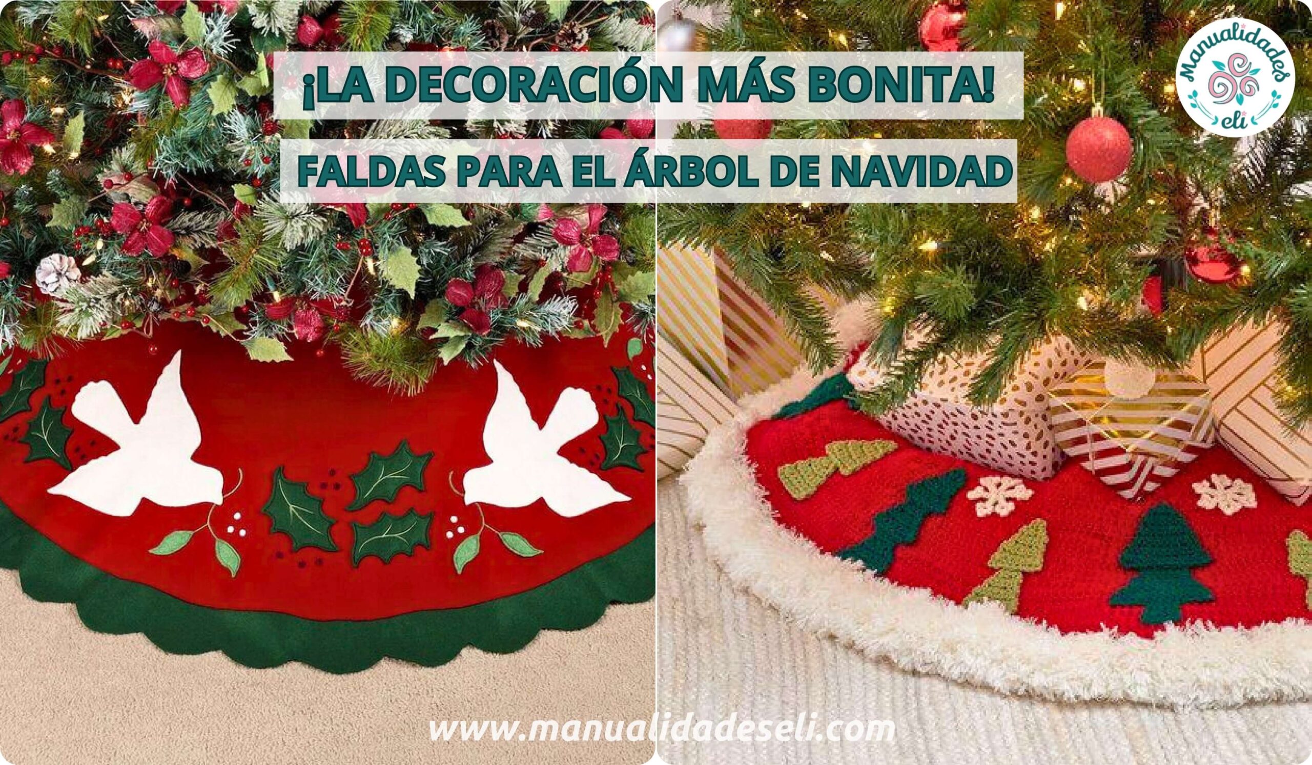 Falda De Árbol De Navidad: Dale Un Toque Único A Tu Decoración ...
