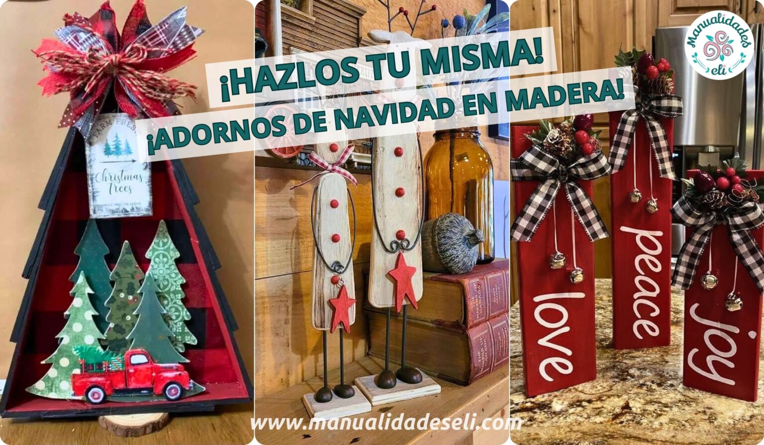 Los Adornos De Navidad En Madera Que Te Dejarán Sin Palabras ...