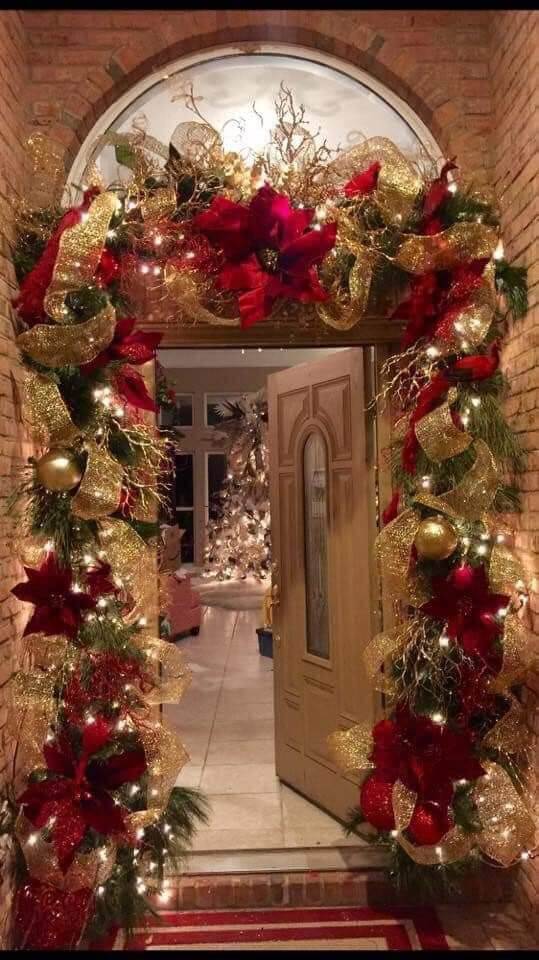 Tienes Que Ver Estas Guirnaldas Navideñas Para Puertas ¡Te Sorprenderán ...