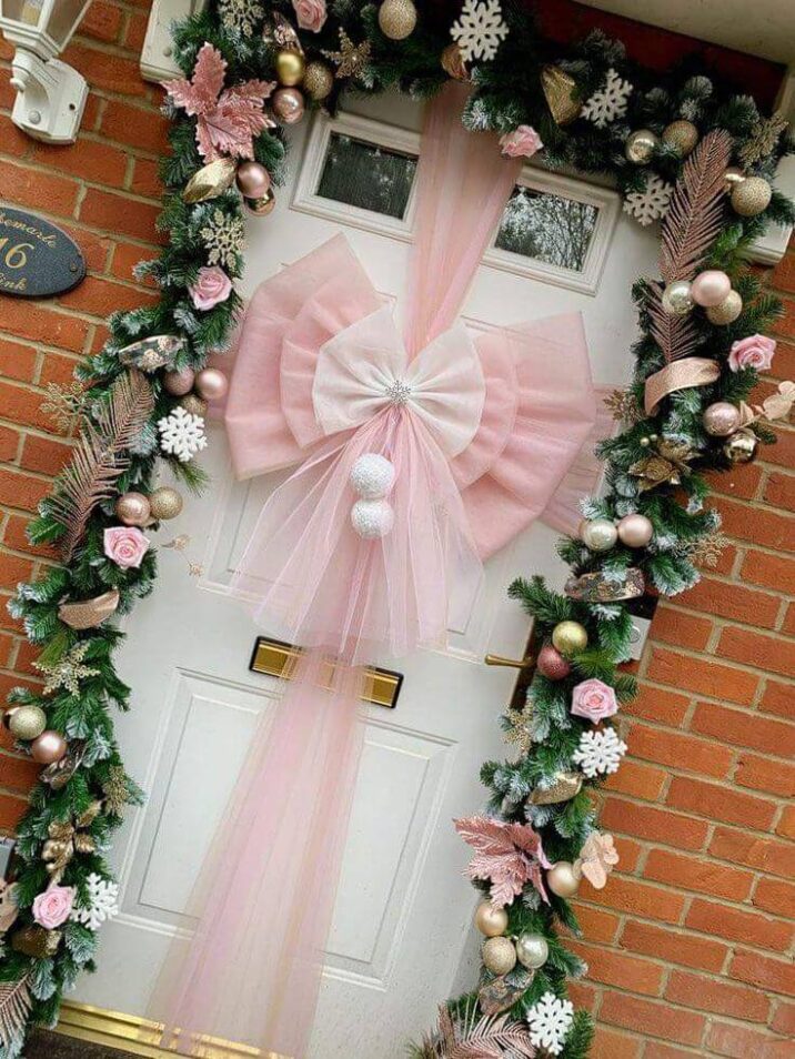 Tienes Que Ver Estas Guirnaldas Navideñas Para Puertas ¡Te Sorprenderán ...