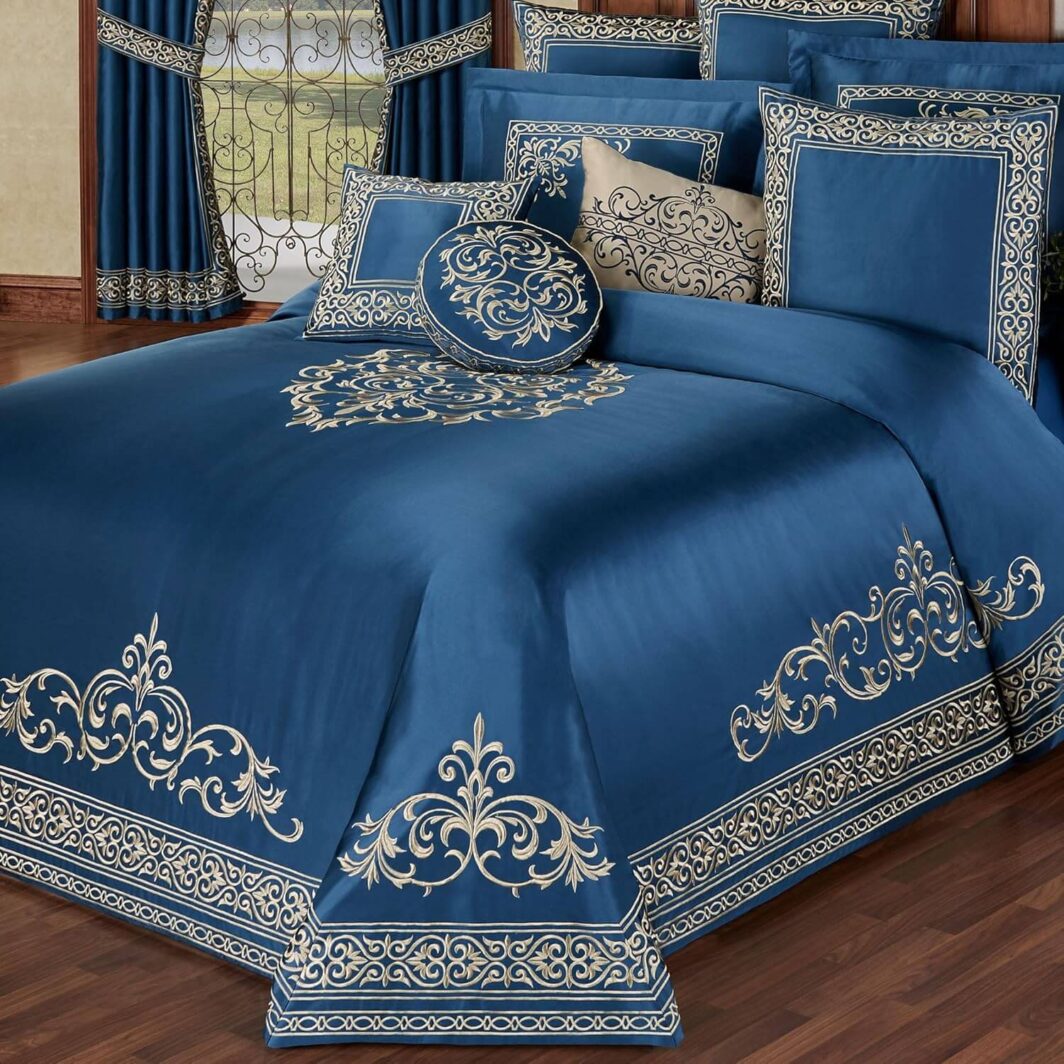 Decoración De Habitaciones En Color Azul Que Combina Elegancia Y Estilo ...