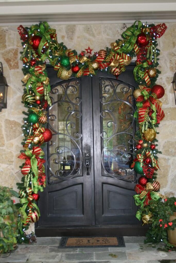 Tienes Que Ver Estas Guirnaldas Navideñas Para Puertas ¡Te Sorprenderán ...