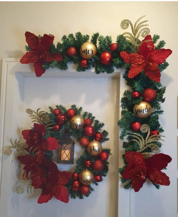 Tienes Que Ver Estas Guirnaldas Navideñas Para Puertas ¡Te Sorprenderán ...