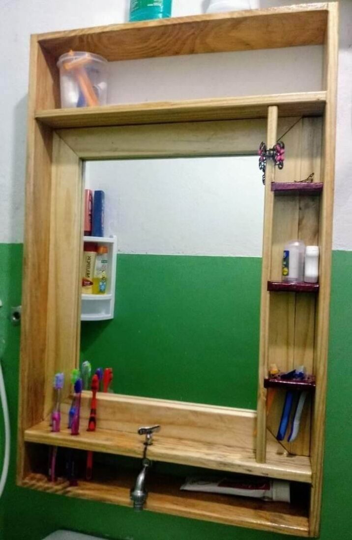 Crea Tú Misma Repisas Con Espejo Para El Baño Y Sorprende A Todos ...