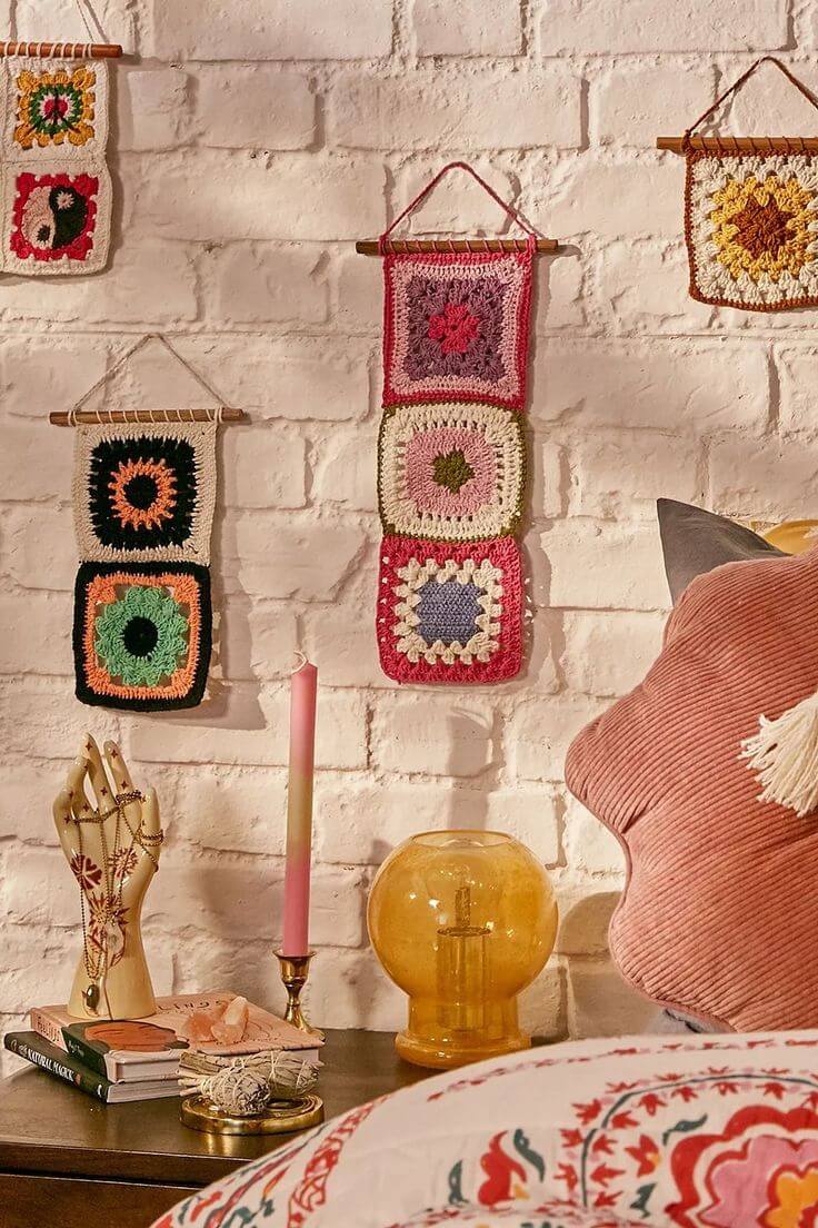 Decora Como Un Experto Con Cuadros Bordados A Crochet Originales ...