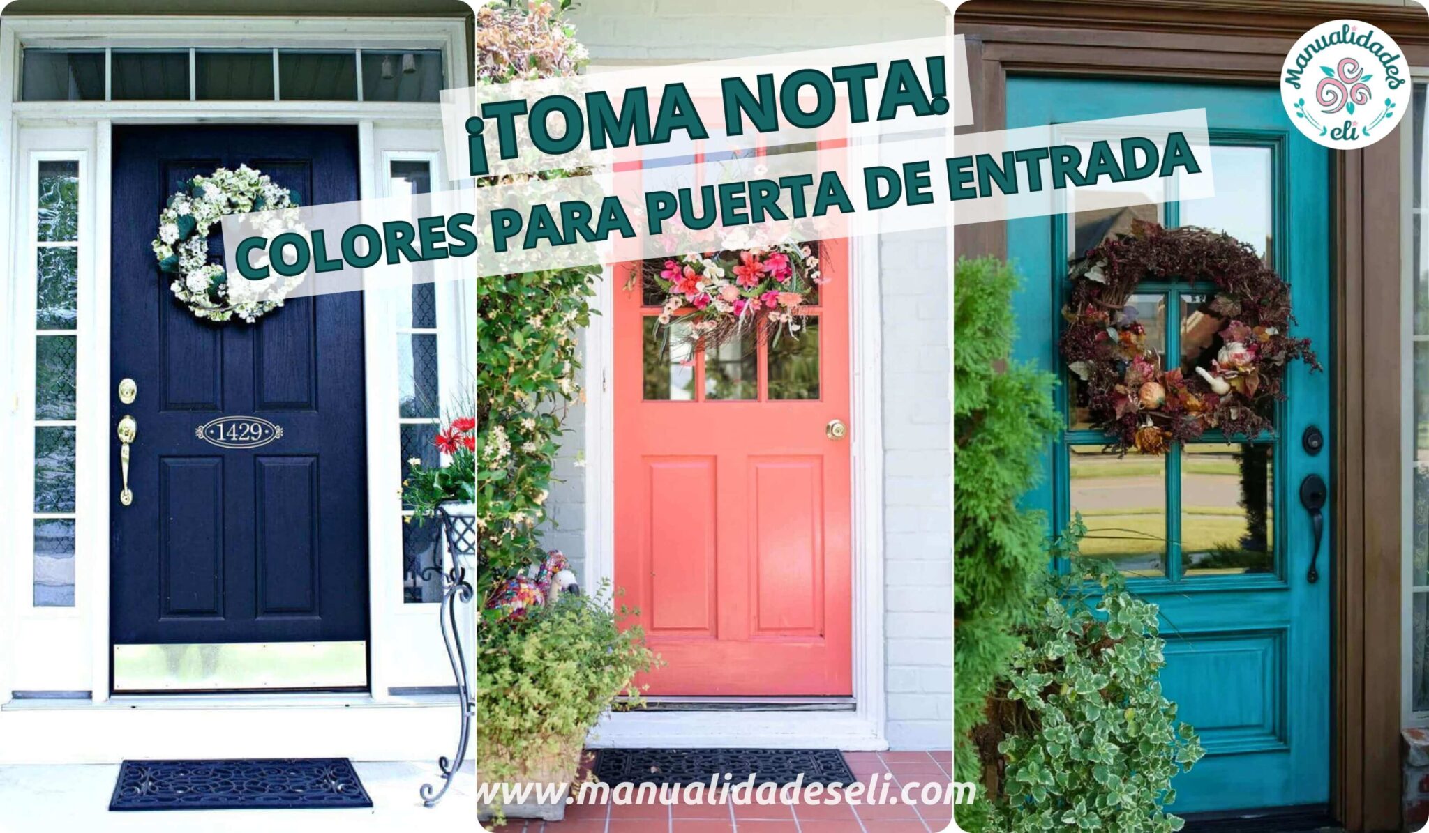 Colores De Puertas De Entrada Que Cambiarán El Estilo De Tu Hogar ...