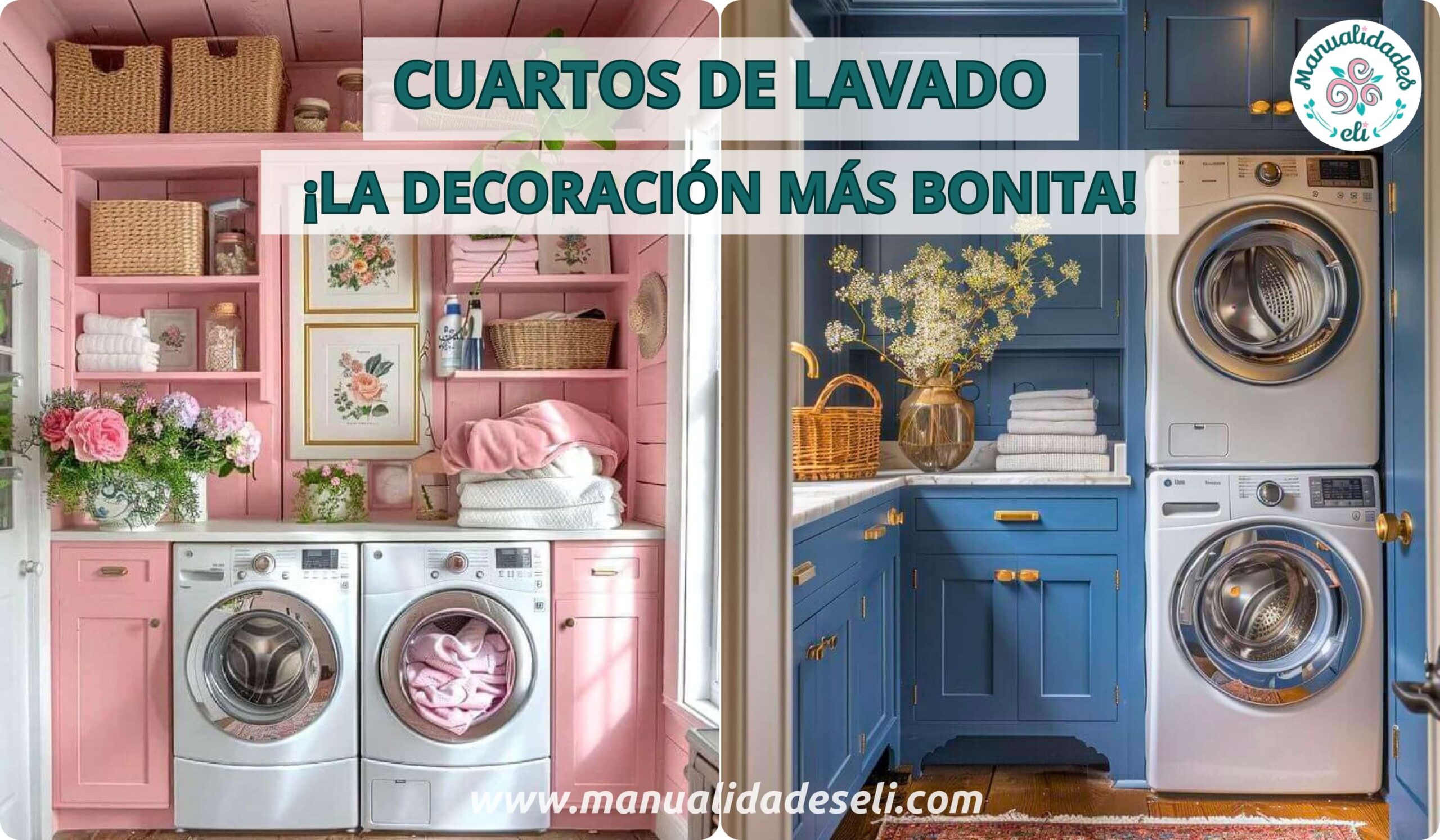 Lugar Soñado De Cuartos De Lavado De Ropa Hermosos Y Prácticos ...