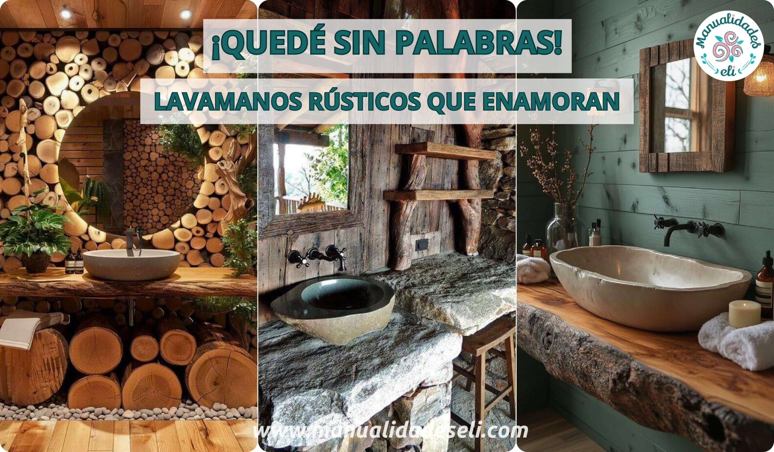 Los Mejores Estilos De Lavamanos De Baño Rústico Que No Puedes Ignorar ...