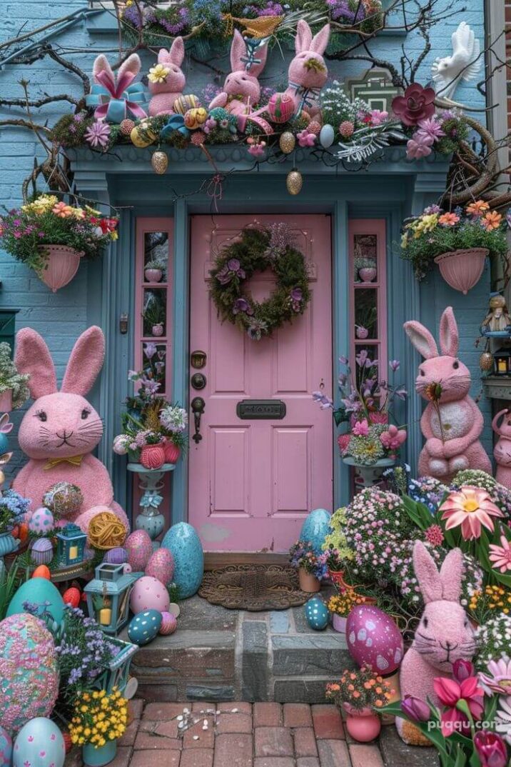Descubre Aquí Las Mejores Ideas De Puertas Decoradas Para Pascua ...