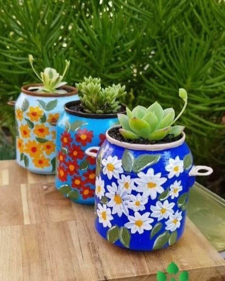 Mira Éstos Diseños Únicos De Macetas Con Reciclaje Que Amarás ...