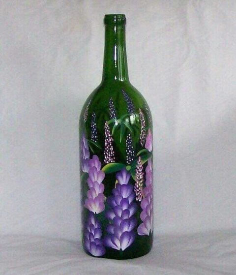 Ideas De Pintado De Botellas De Vidrio Que Añadirán Un Toque Único A ...